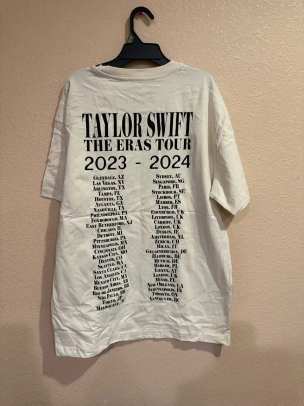 Tops | Taylor Swift The Eras Tour Tee Nwotm | Poshmark